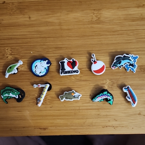 Other | Fishingthemed Fish Tank Decorations Set Multicolor | Poshmark